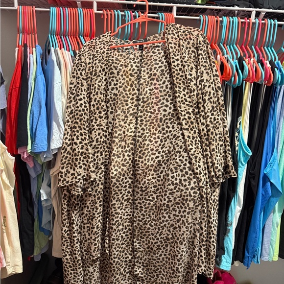 torrid | Tops | Torrid Leopard Print Kimono | Poshmark
